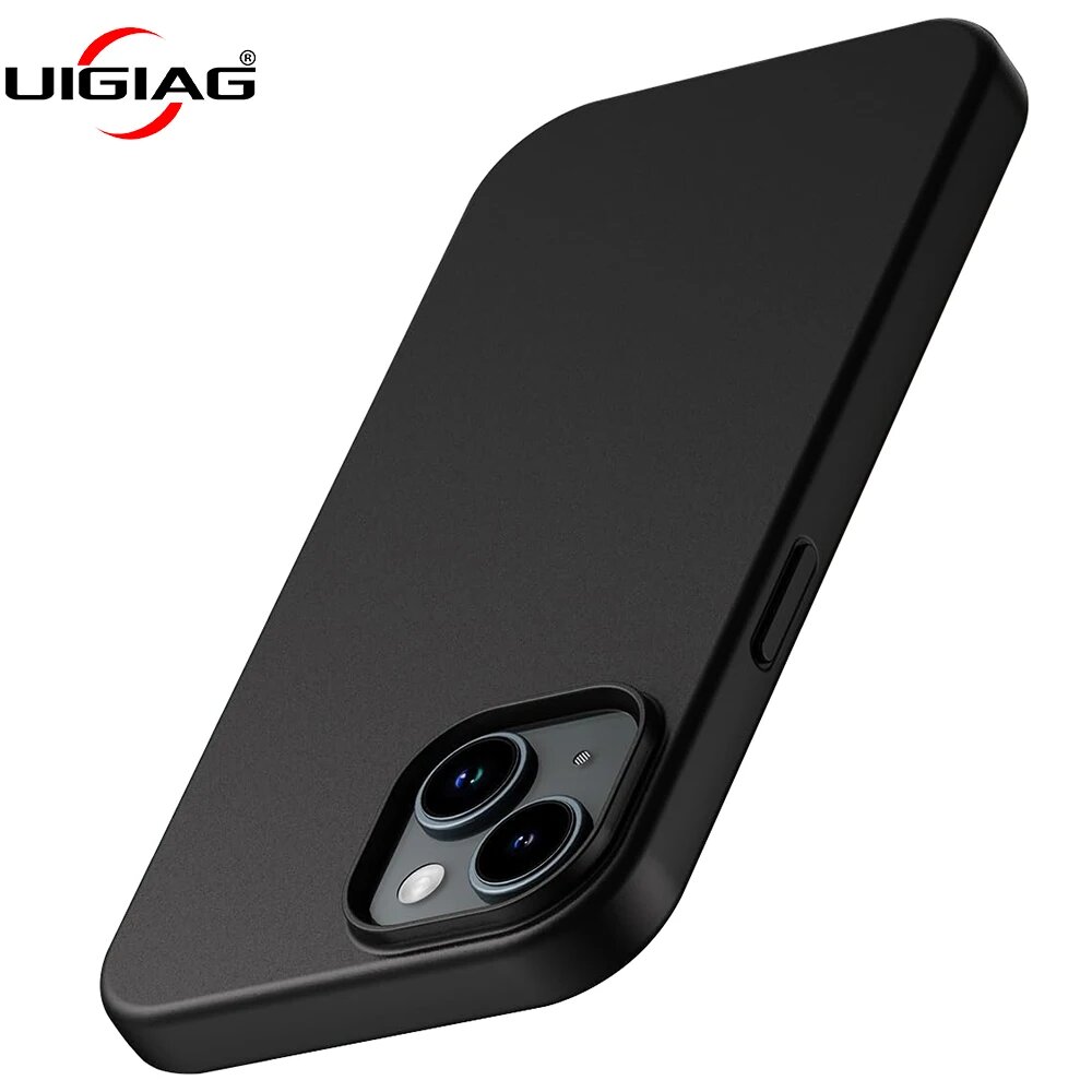 Черный матовый чехол для iPhone 12 Pro Max