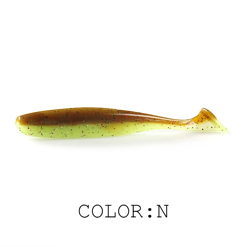 Приманка силиконовая Supercontinent Shad 100mm, Цвет: N, 7шт