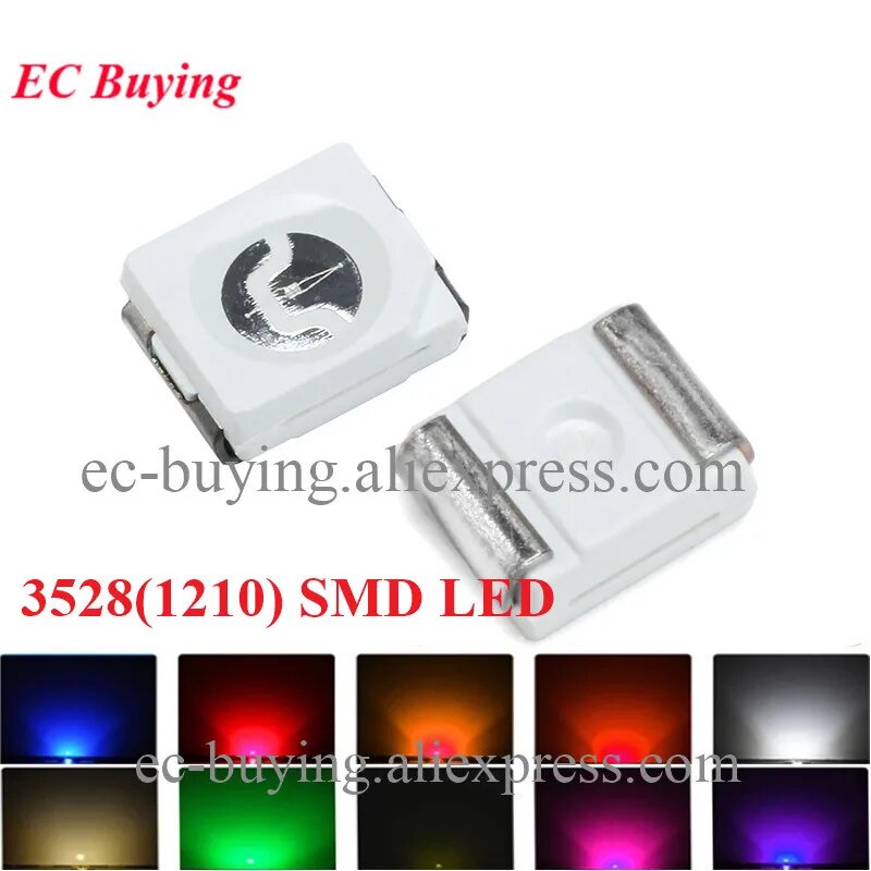 Светодиоды SMD 3528 1210 EC Buying Blue