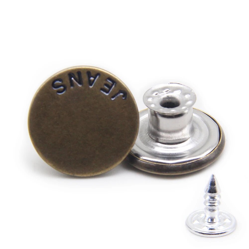 Джинсовые пуговицы 17mm, цвет NO 070