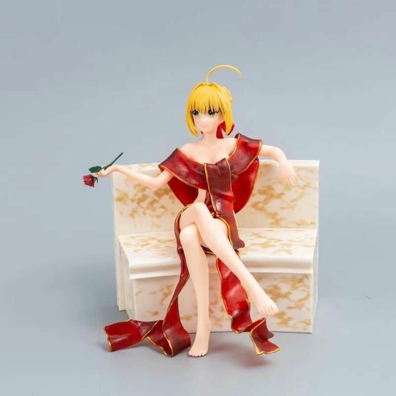 Fate /Grand аниме фигурки,18cm/фигурка"Saber" -lj