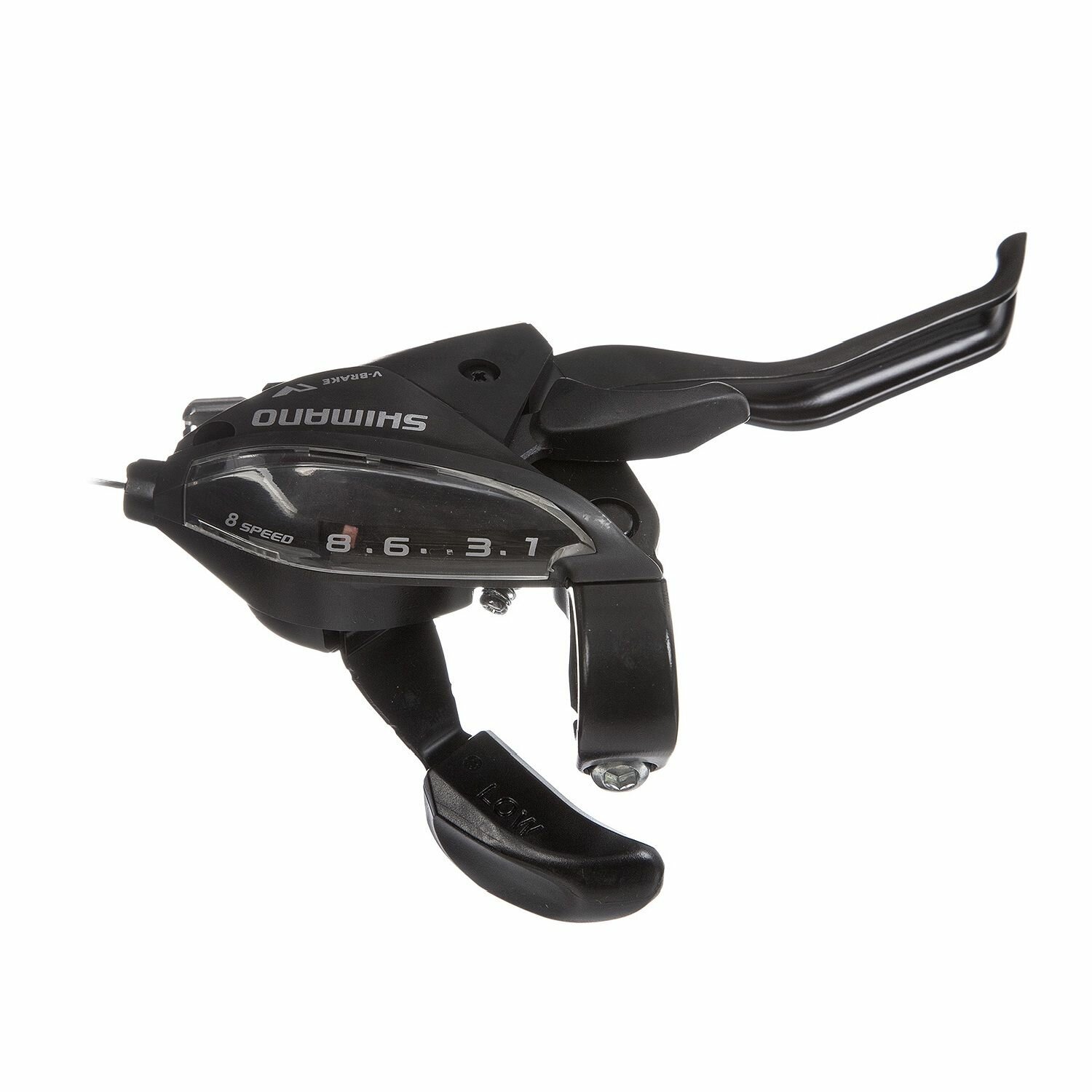 Шифтер/Тормозная ручка Shimano Tourney, EF510, прав, 8ск, тр, цв. черный