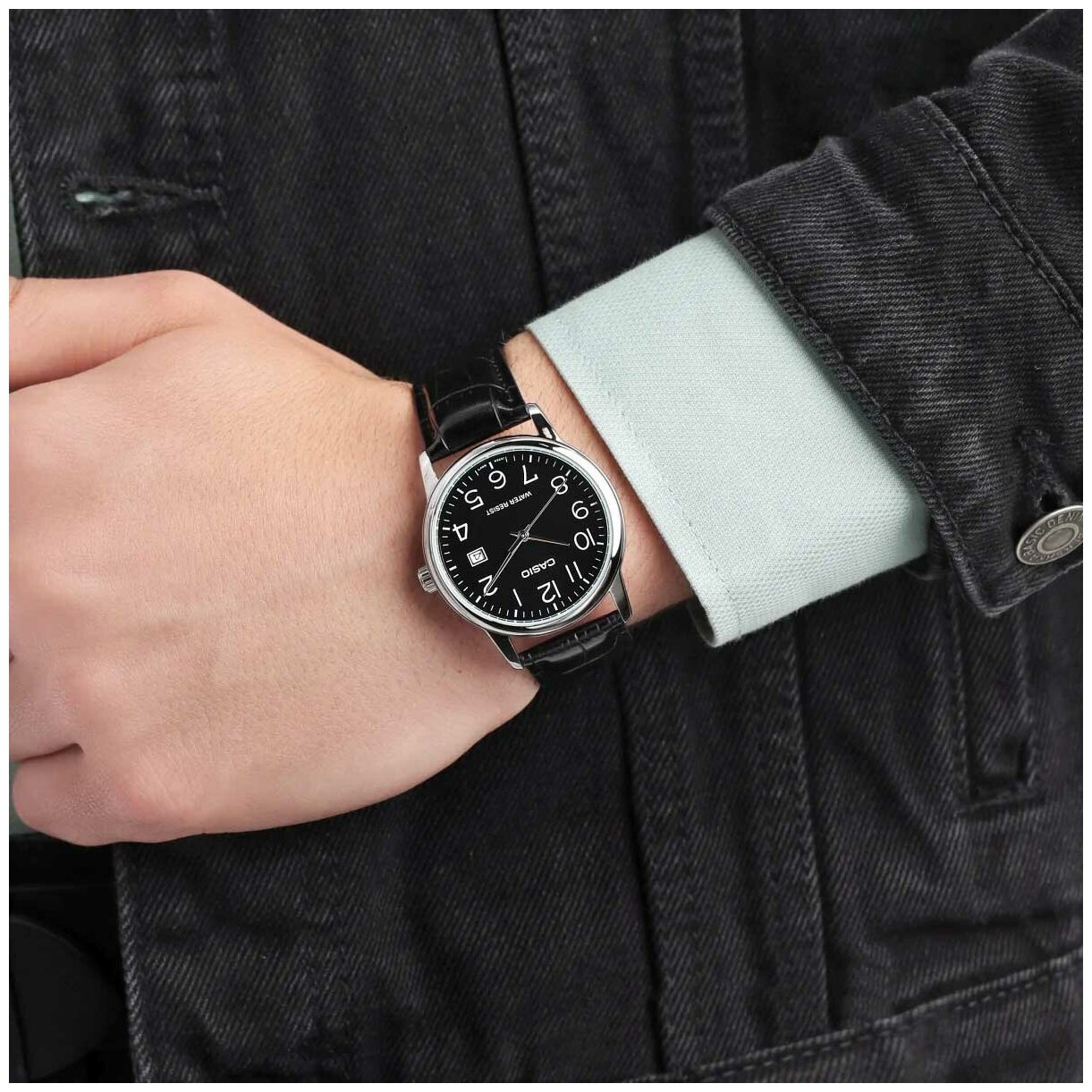 Наручные часы CASIO, хром — фото 1