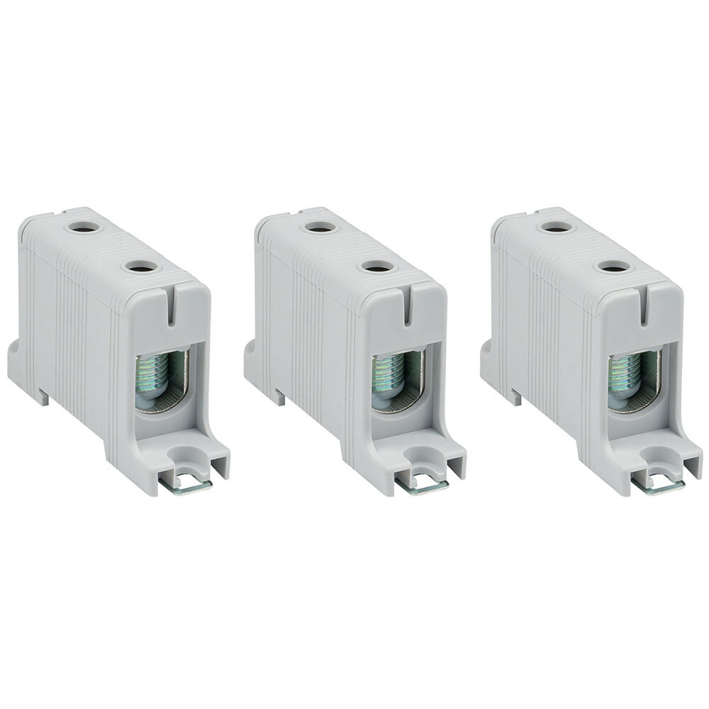 Клемма на 2 провода КСВ 16-95 16-95 кв. мм с пастой (3 шт.)