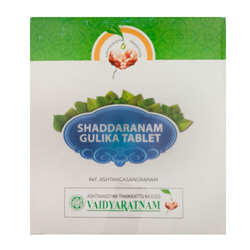 Шаддаранам Гулика - для пищеварения / Shaddaranam Gulika Vaidyaratnam 100 табл