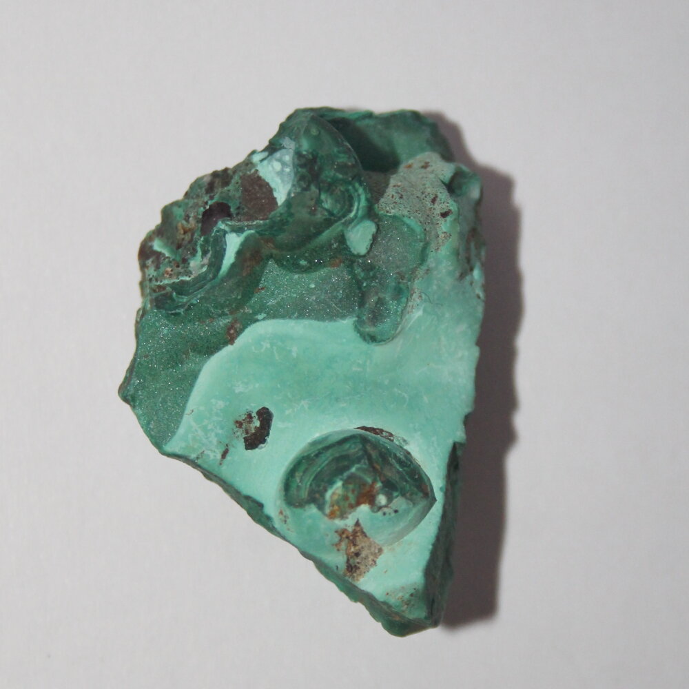 Малахит Демидовский, коллекционный образец "True Stones"