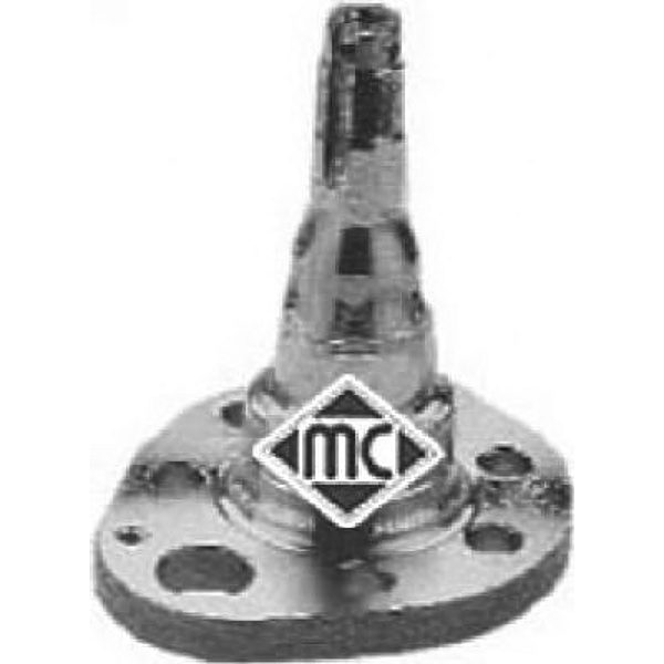 METALCAUCHO 90539 (333501117A) ступица VW Golf (Гольф) II / III Passat (Пассат) III бараб c abs зад l