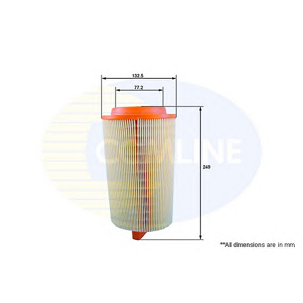 COMLINE EAF512 (2710940204) фильтр возд mer c-class (203) 02-, c-class (w204) 07-, clc 08-, clk, e-class 02-, Sprinter (Спринтер)