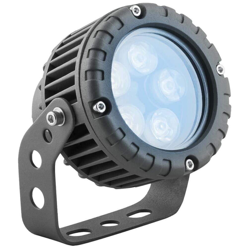 Прожектор светодиодный / Уличный светильник / 5W 6400K холодный белый IP65 Feron LL-882 32139