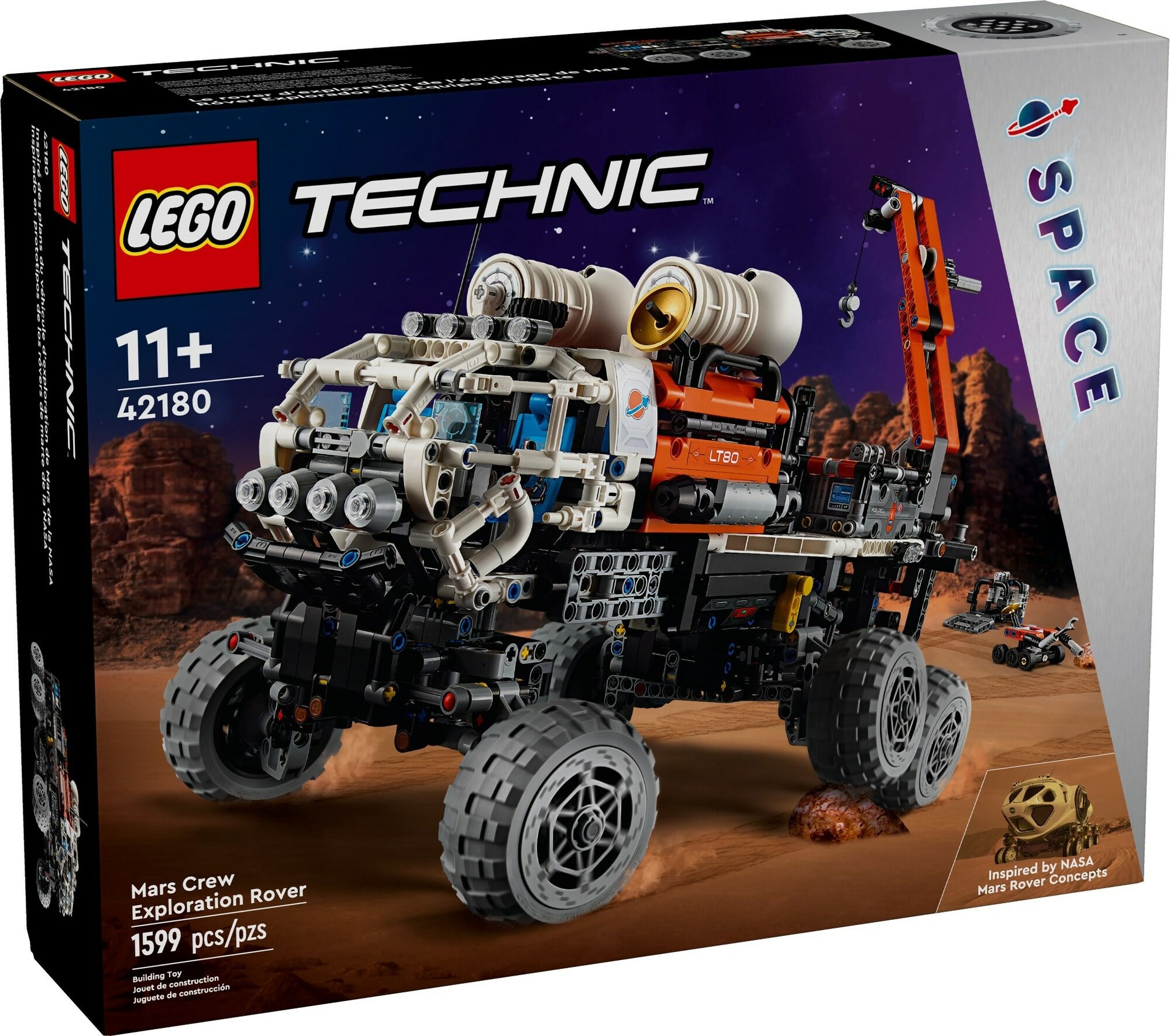 Конструктор LEGO 42180 Марсоход для исследований