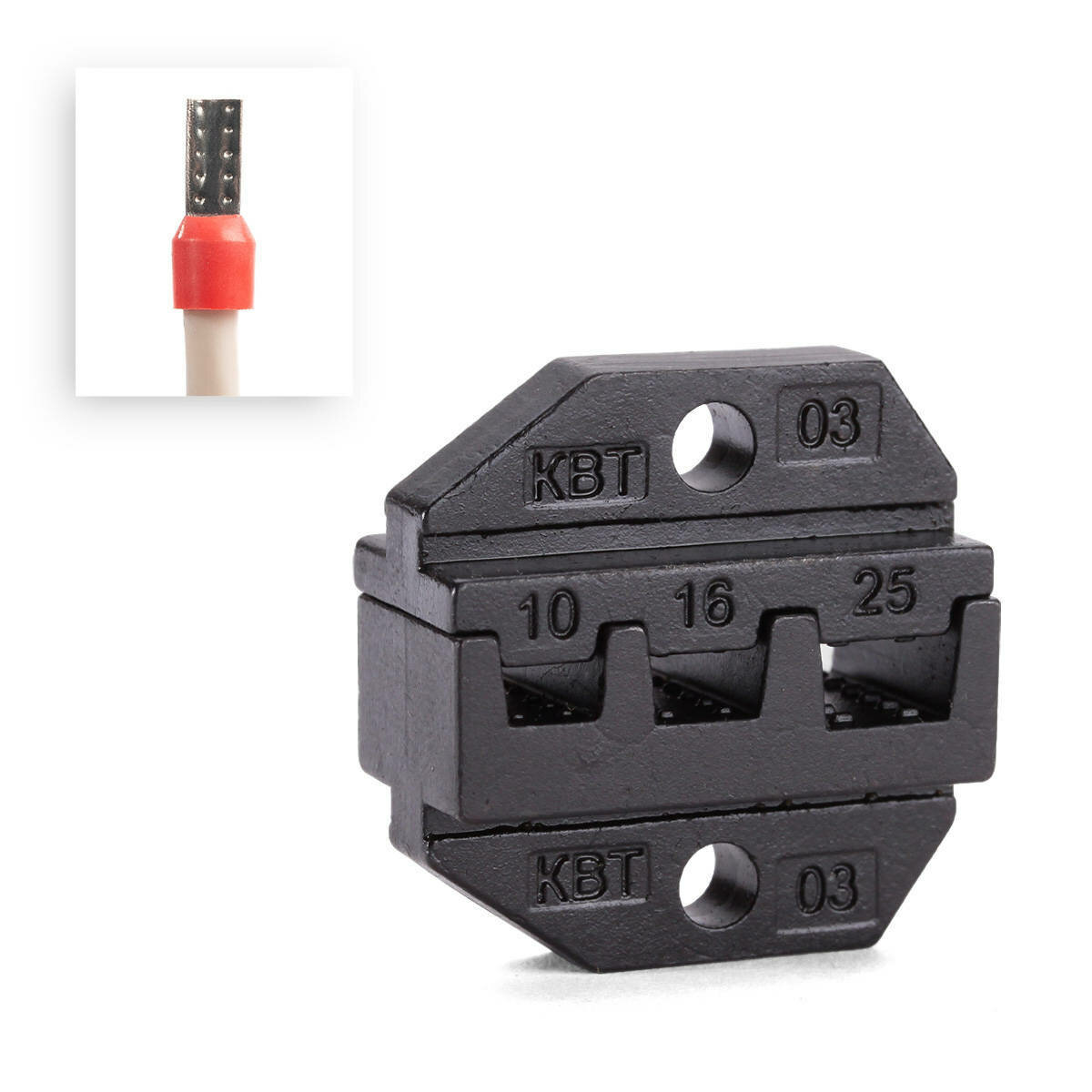 Матрица МПК-03 для опрессовки втулочных наконечников (КВТ) 69959