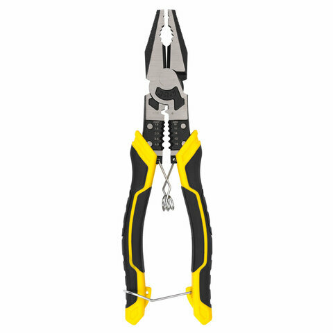 Плоскогубцы многофункциональные 14 в 1, 217мм, CR-V - хромванадиевая сталь, грандмастер, PL-217, 671255