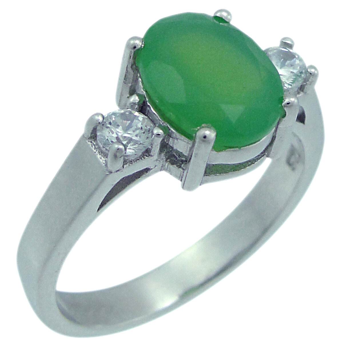 Кольцо тонкое, серебро, 925 проба, родирование, фианит, агат