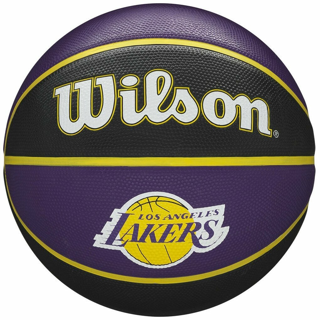 Мяч баскетбольный WILSON NBA Team Tribute La Lakers, р.7 WTB1300XBLAL