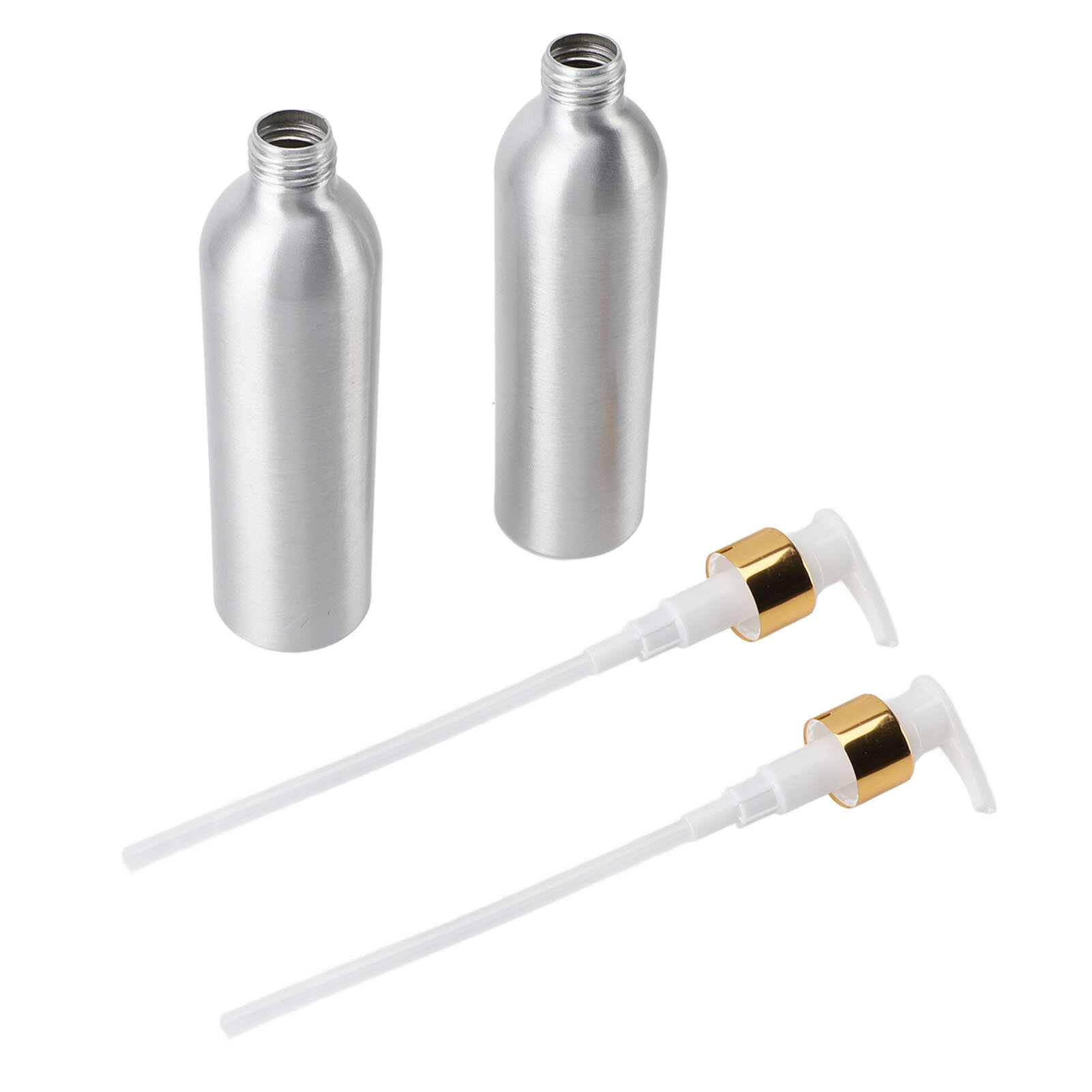 Флакона с дозатором-помпой, герметичные, многоразовые, из алюминия, подходят для большинства масляных обогревателей.