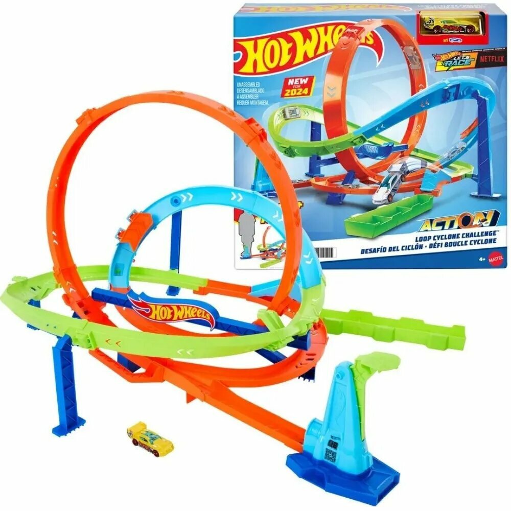Hot Wheels Гоночная трасса Круг Бумеранга HTK16