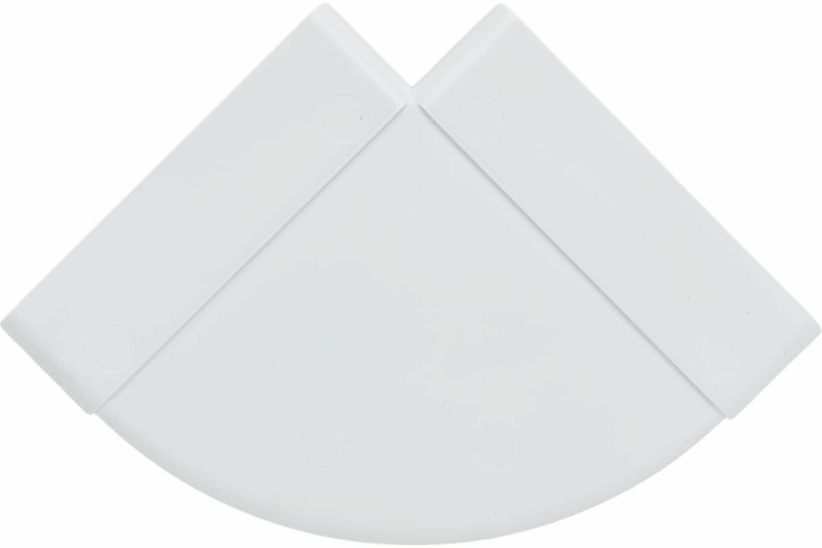 ORE Колено горизонтальное 90° для плоских воздуховодов 55х110 мм 4607122242422