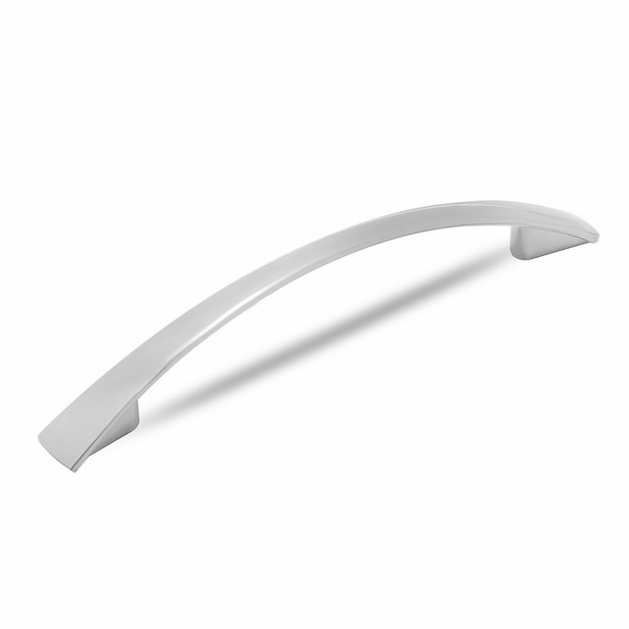 Ручка-скоба Тундра РС002, металл, цвет хром, установочный размер 96мм, 4шт