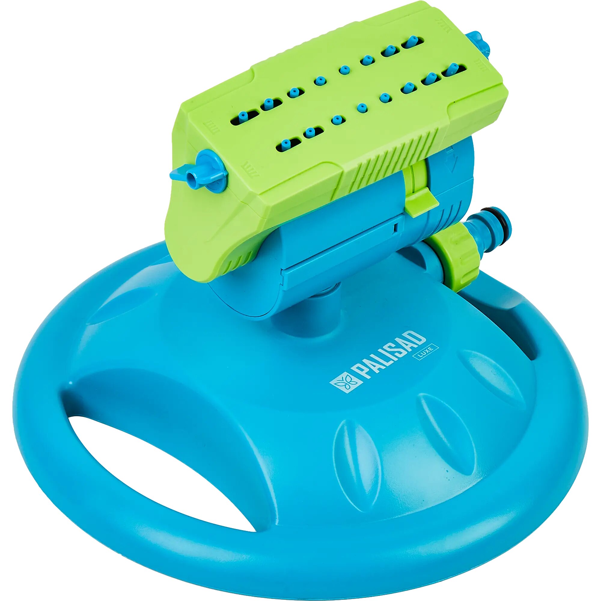 Aqua Flow дождеватель осциллирующий на 16 форсунок для садового полива газона и участка