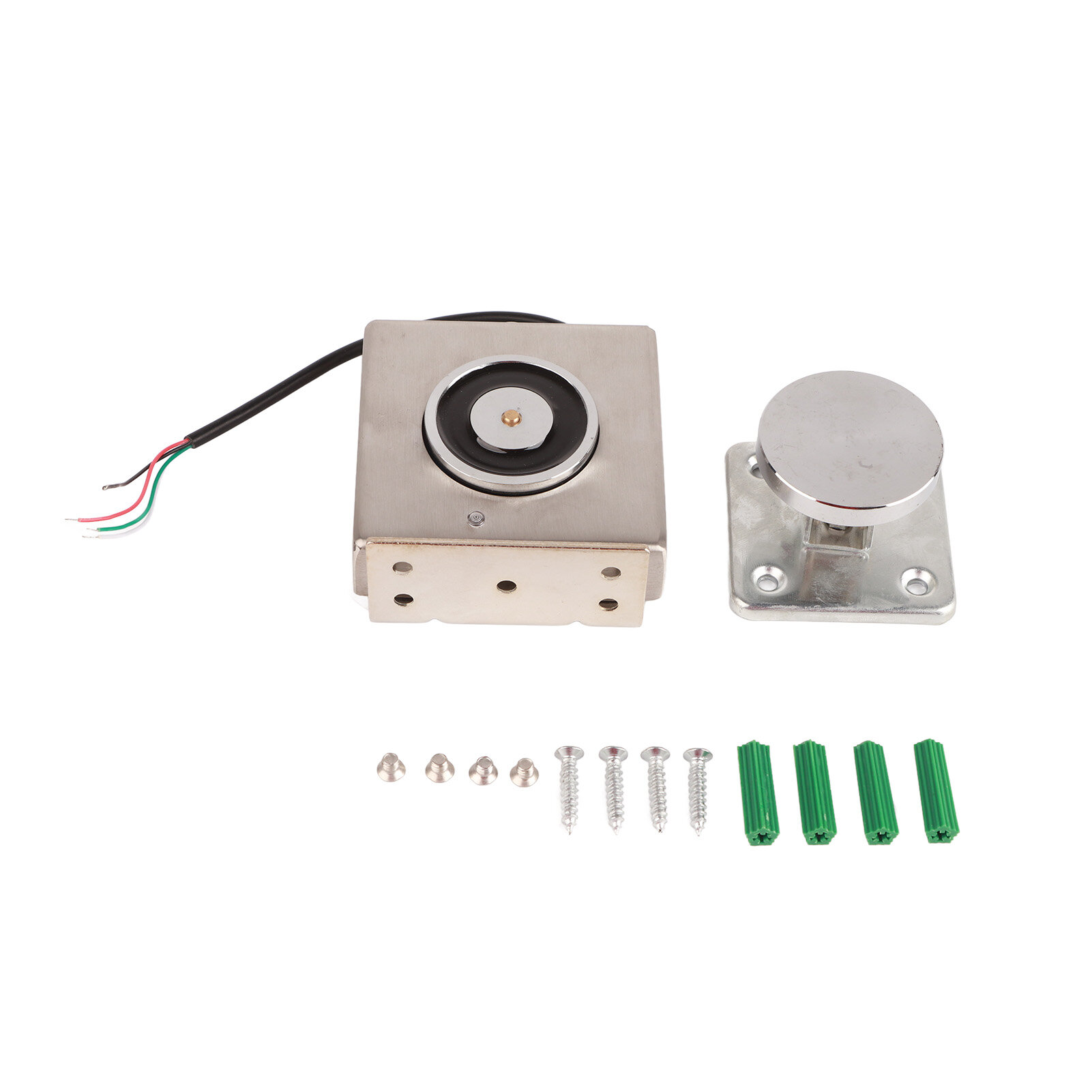 Магнитный держатель противопожарной двери, 24 В постоянного тока, удерживающая сила 500 Н, напольное крепление, простая установка, присоска для простоты использования