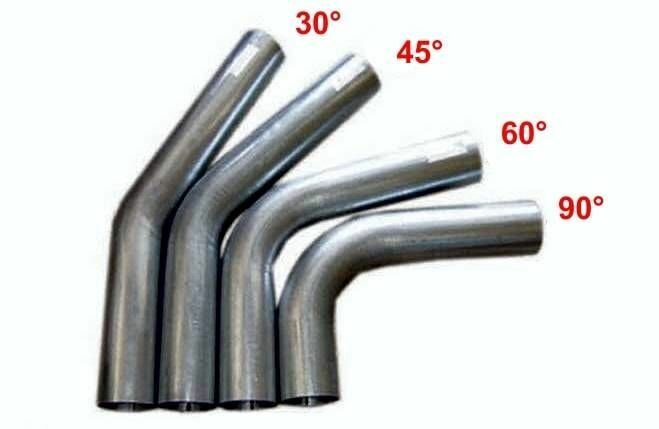 Труба глушителя изогнутая d50 угол 60 TRANSMASTER UNIVERSAL