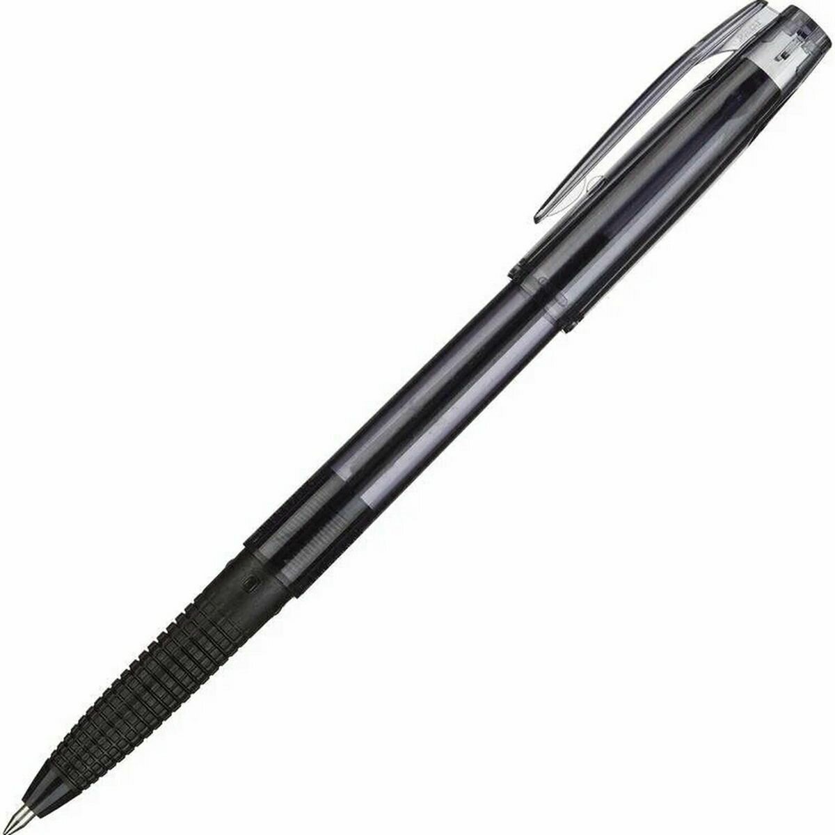 Ручка шариковая Pilot Super Grip G (0.21мм, черная, грип) (BPS-GG-F B), 1шт.