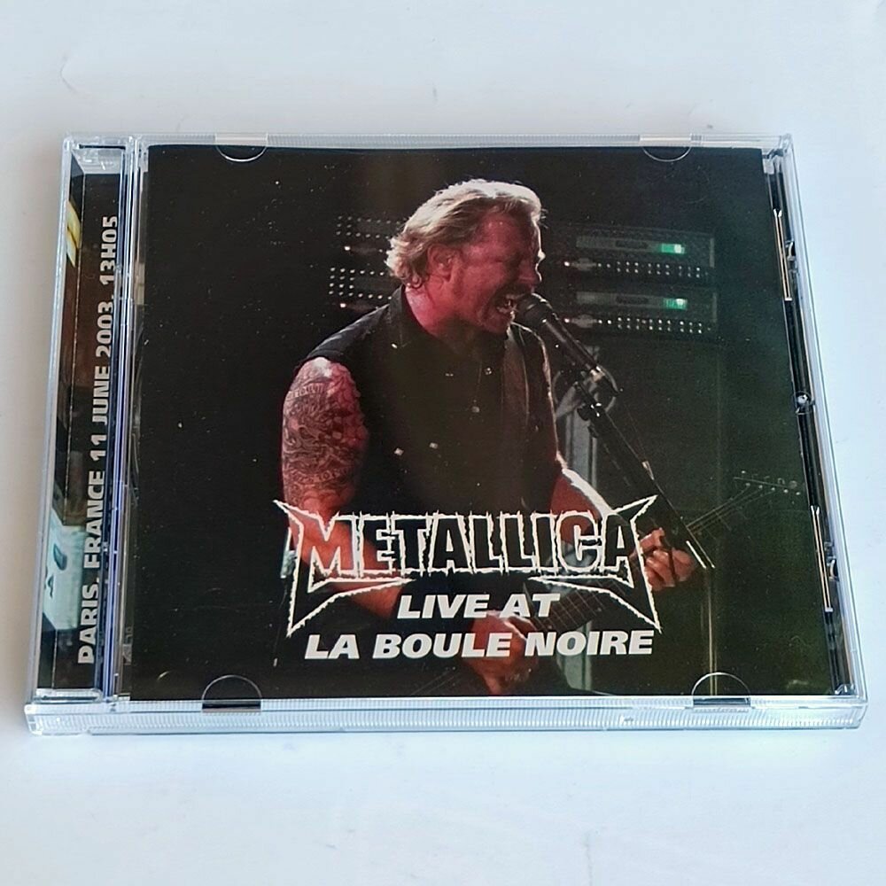 METALLICA - LIVE AT LA BOULE NOIRE Paris France 2003 CD (аудио диск, концерт)