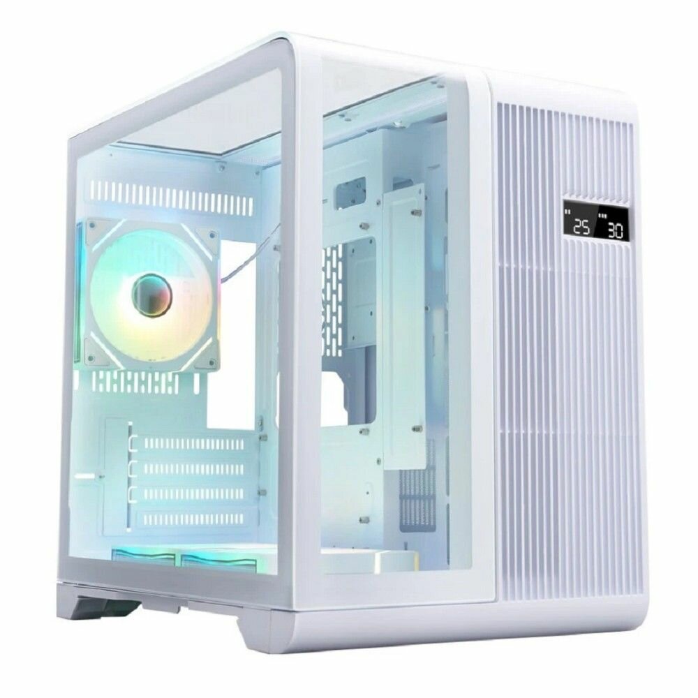 1STPLAYER Корпус RT5 ARGB White mATX 3x120mm ARGB fans RT5 - WH - 2FC7R - W - 1FC7 - W