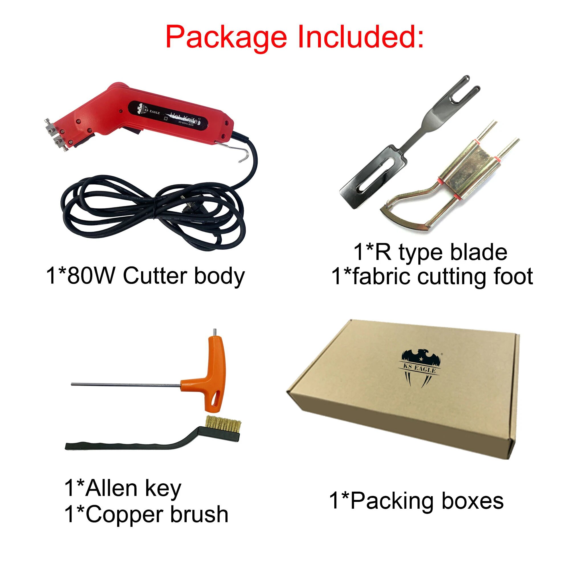 Электронож KS EAGLE для резки ткани