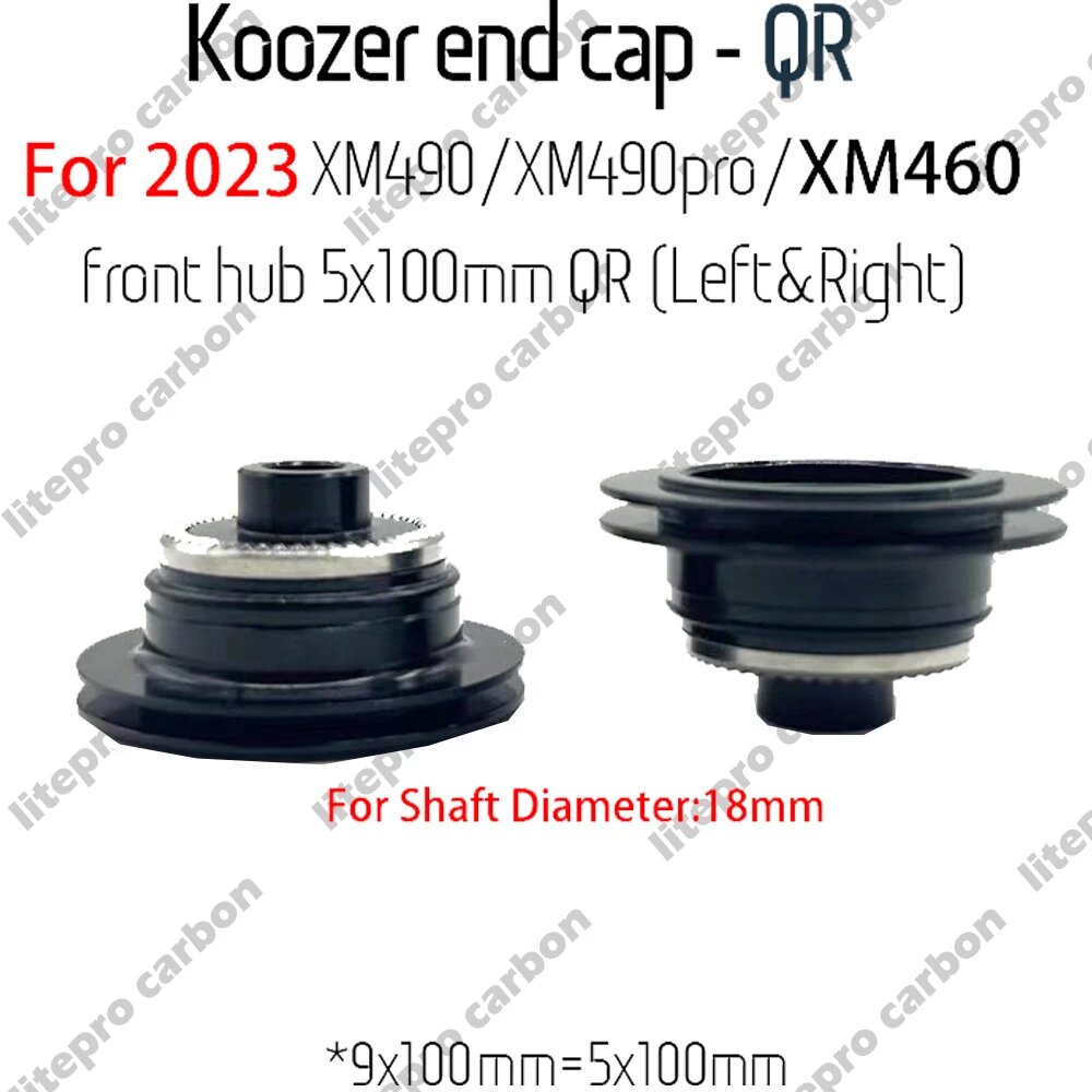 KOOZER XM490pro Адаптеры для ступиц Черный, NEW 490 9x100