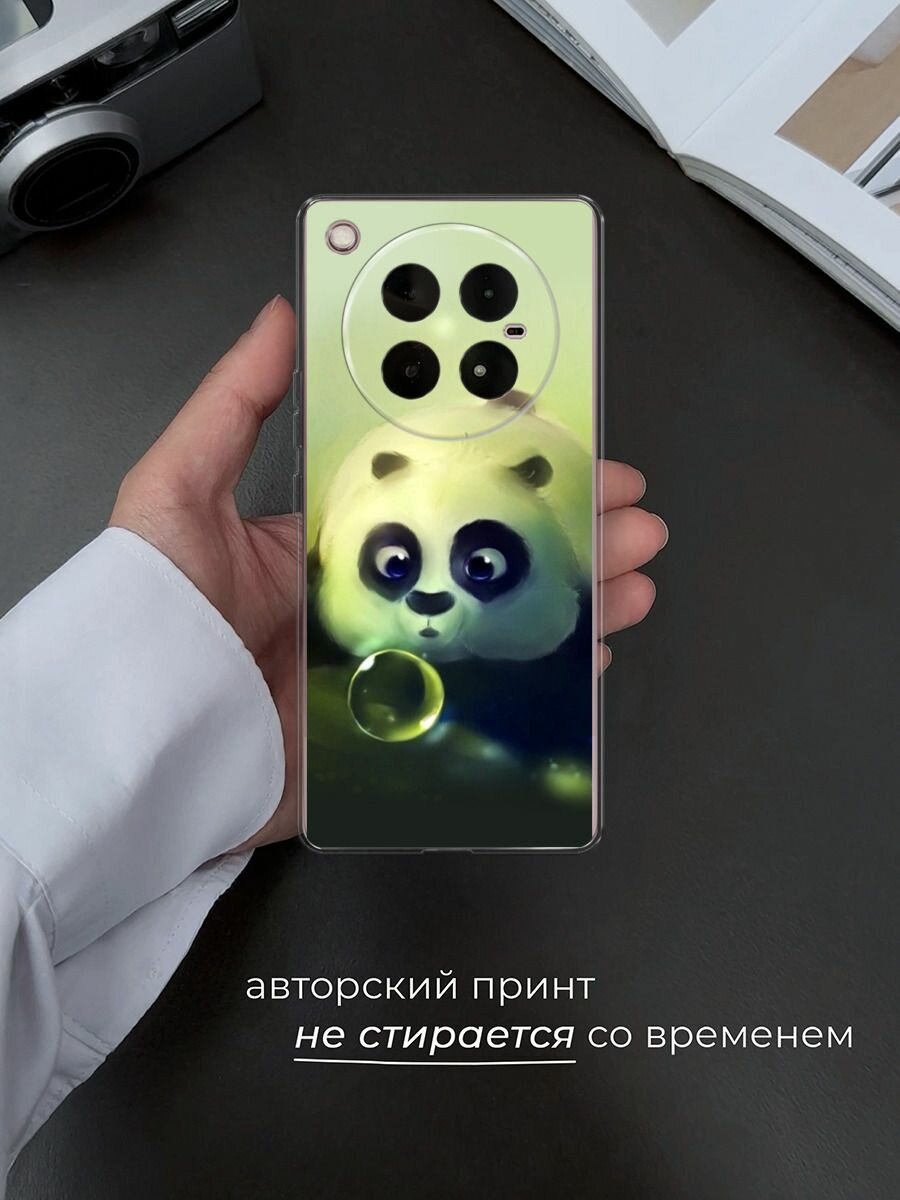 Чехол на Infinix Zero 40 4G / Инфиникс Зеро 40 4G с принтом "Малыш панды" — фото 1