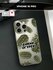 Чехол на Apple iPhone 16 Pro / Айфон 16 Про с принтом "Паттерн дикий огурец 2", ...
