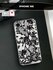 Чехол на Apple iPhone 16e/17e / Айфон 16е/17e с принтом "Черная сетка"