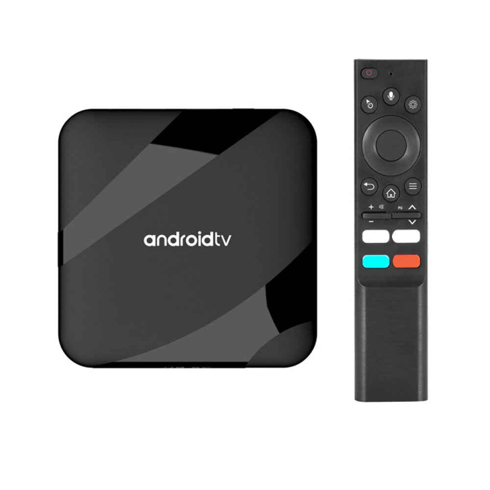 ТВ-приставка Android 14.0 Smart TV Box 8K HD Smart TV ТВ-приставка AV1 Dual-WIFI BT голосовое дистанционное управление 3D-видео медиаплеер домашний кинотеатр ТВ-приставка, 4G 64 ГБ; вилка ЕС