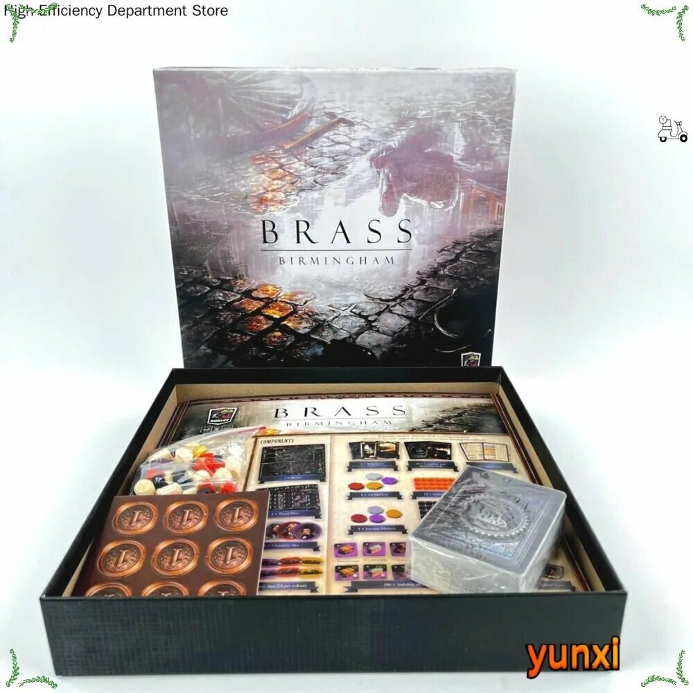 Классическая настольная игра Brass: Birmingham - Стратегия для семьи и друзей