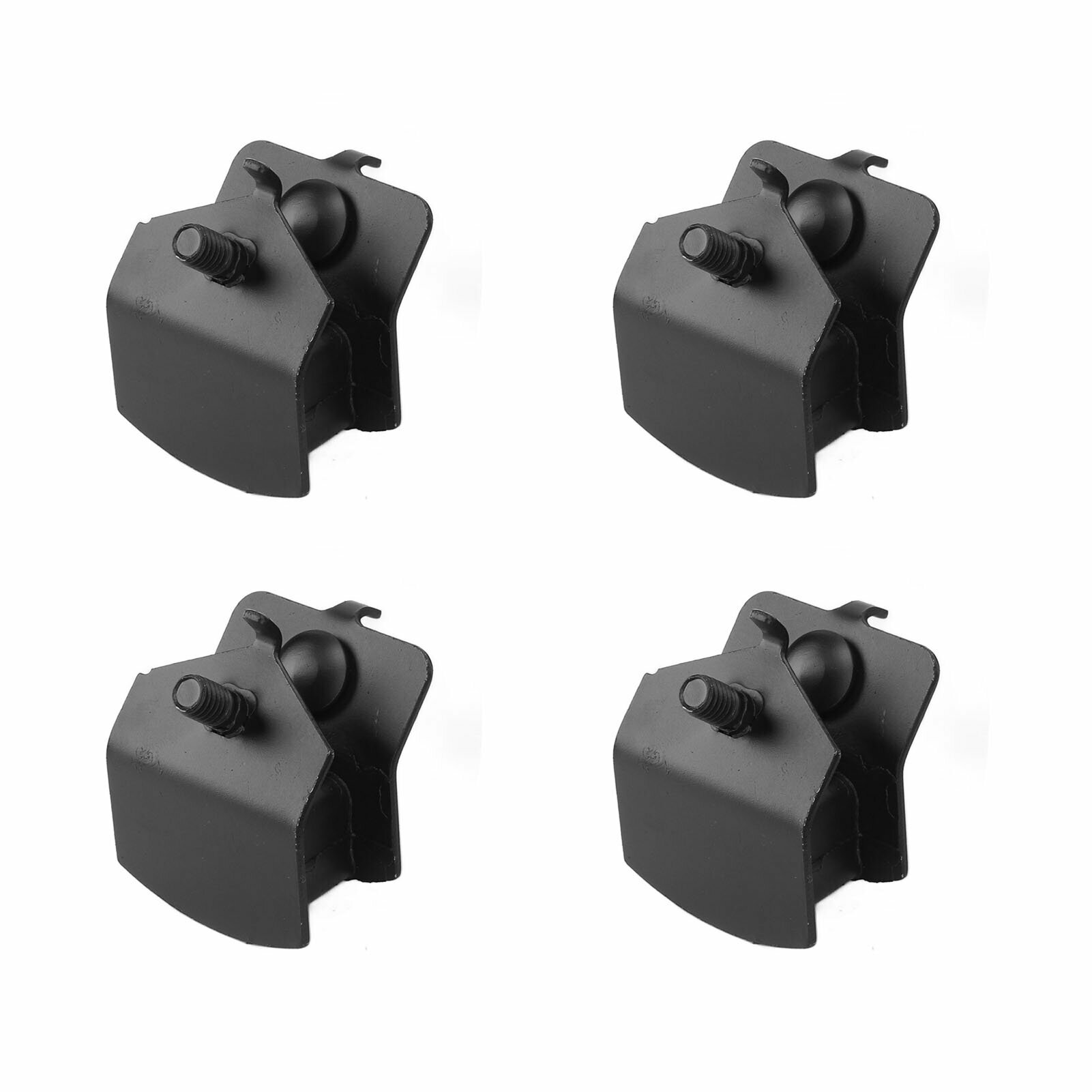 4pcs Generator Foot Pad Shack Поглощение 168F 170F 2 кВт -3 кВт подушка для дизельного генератора аксессуаров для демпфирования