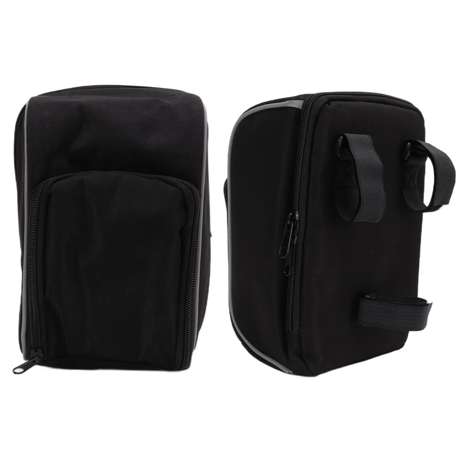 Сумка на руль велосипеда, складная передняя сумка для велосипеда, аксессуары для горных велосипедов, 21x13,5x10 см