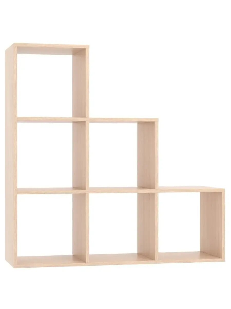 Стеллаж KVADRO NOVO деревянный напольный для игрушек книг, от производителя