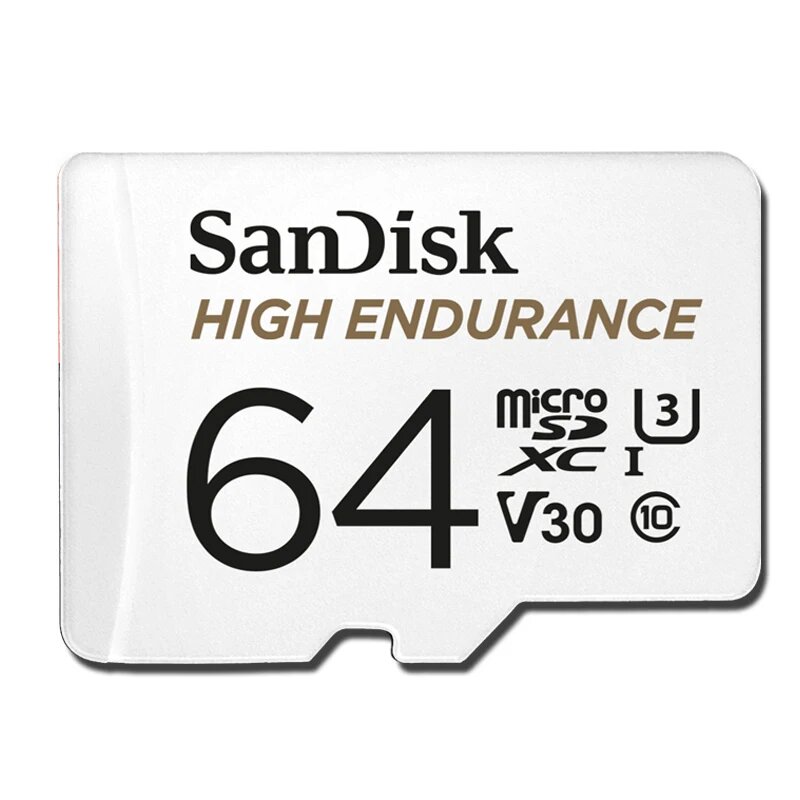 SanDisk High Endurance 64GB Micro SD карта памяти