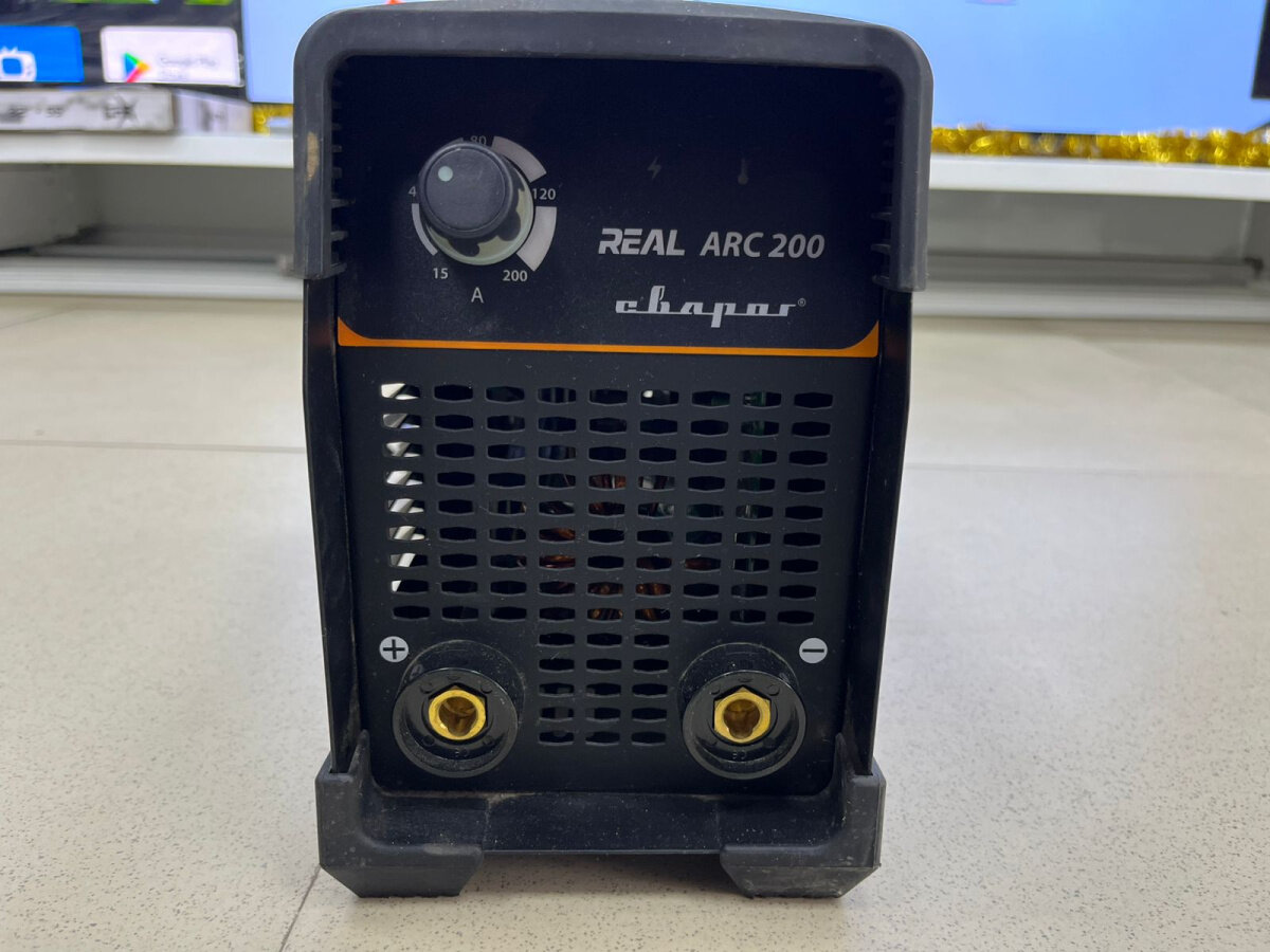 Сварочный инвертор MMA REAL ARC 200 BLACK (Z238N) б/у, уценка