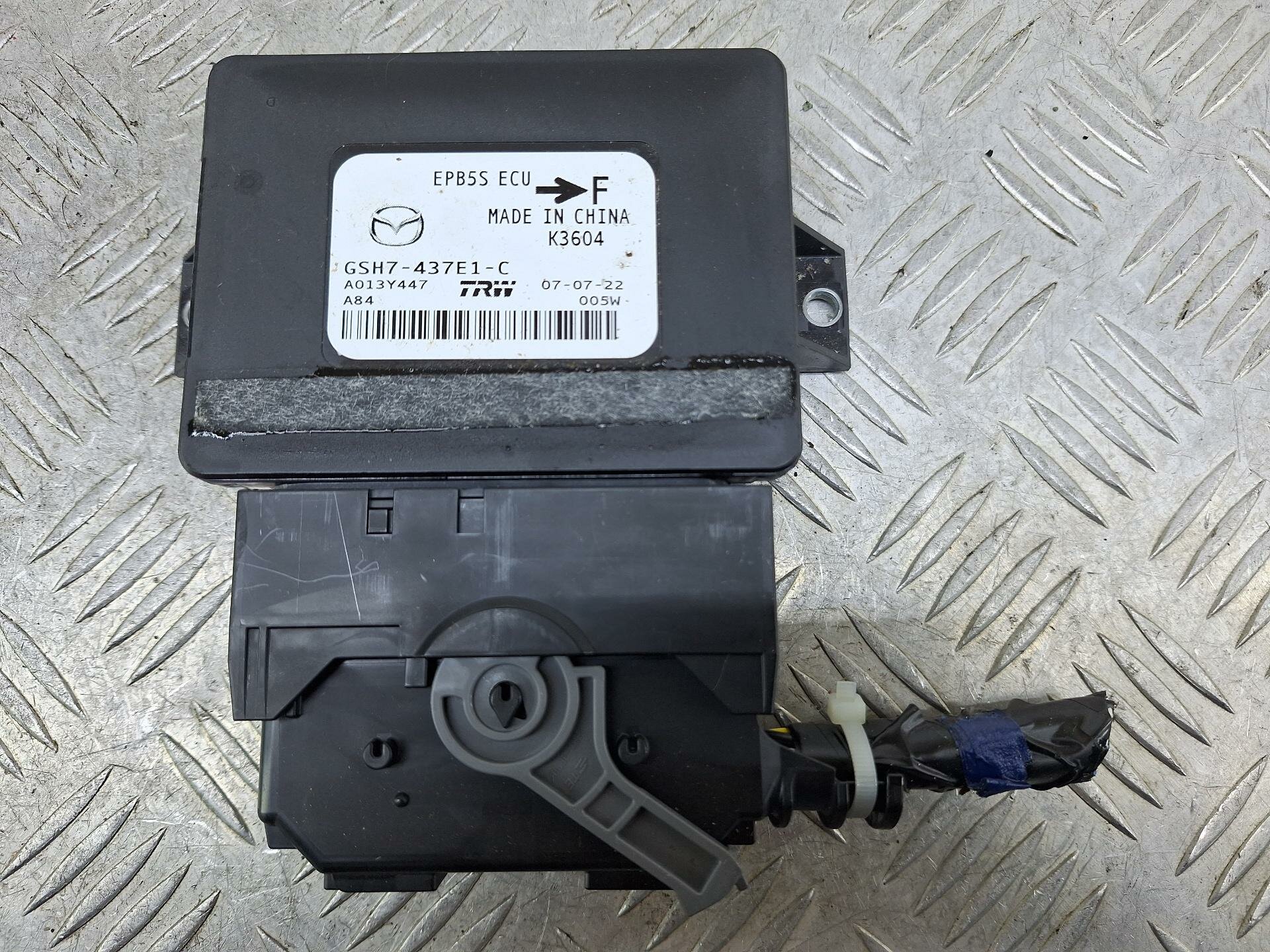 Блок управления ручником Mazda 6 3 2-й рест. 2020 GSH7437E1C