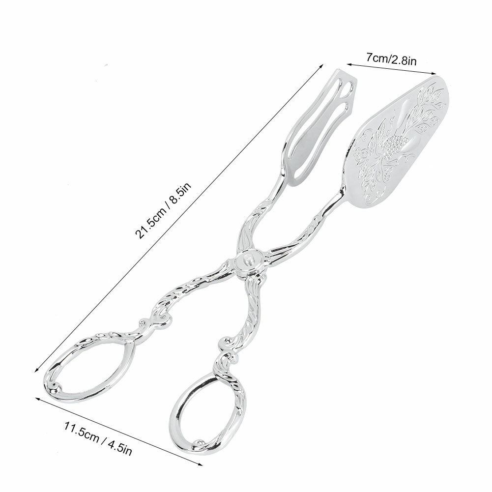 Щипцы для хлеба с заостренной головкой, зажим для торта, шведский стол, зажимы для салата, барбекю, кухонная утварь, сервировочные инструменты для выпечки