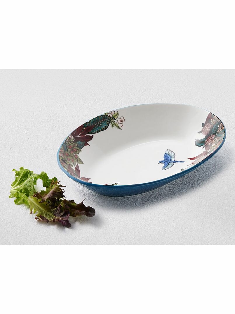 Салатник 1,5 л. 32х23 см. из каменной керамики Maxwell & Williams Воспоминание