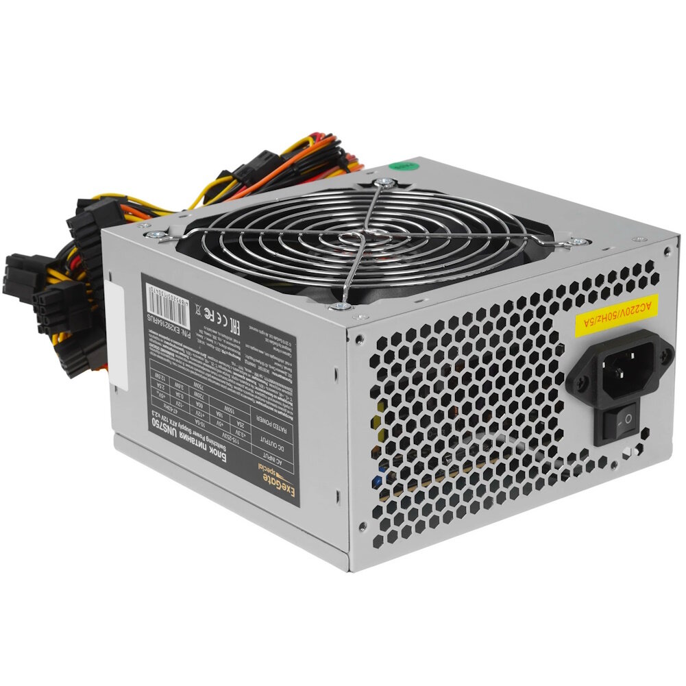 Блок питания ExeGate UNS750 [EX292164RUS] серый