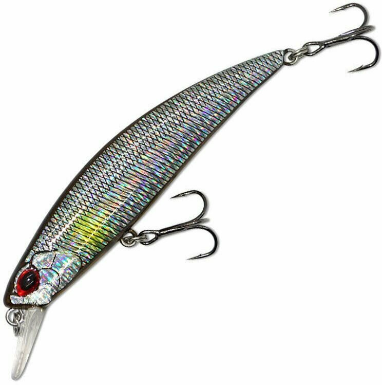 Воблер Kosadaka NOTA Minnow XS 70F плавающий, 70мм 4г. 0,4-1.0м. цв. GTS