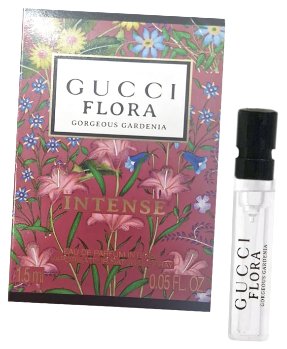 Миниатюра женского парфюма Gucci Flora Gorgeous Gardenia Intense 1.5 мл - Гуччи Флора Гардения Интенс