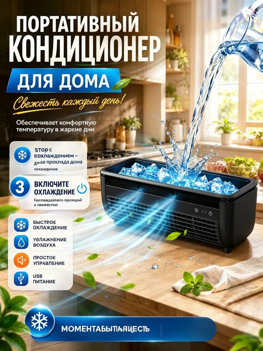 Мини кондиционер для комнаты — фото 1