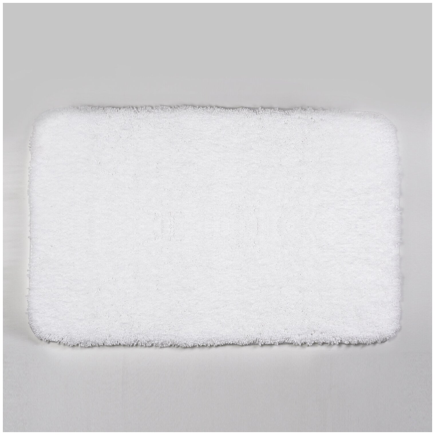 Коврик для ванной комнаты WasserKRAFT Kammel 57x90 белый BM-8315