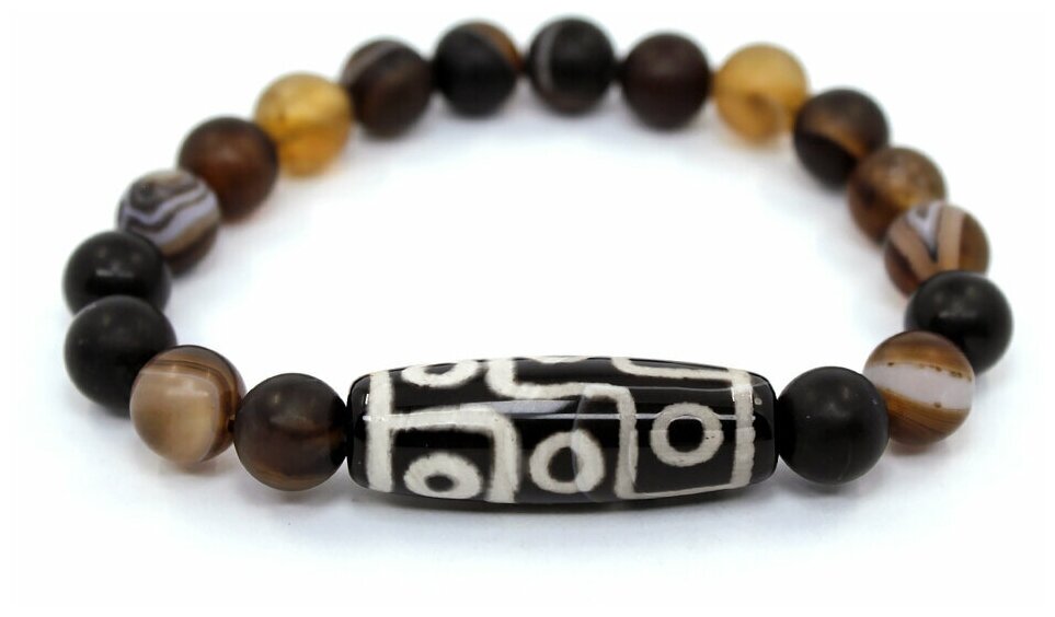 Браслет-нить, агат