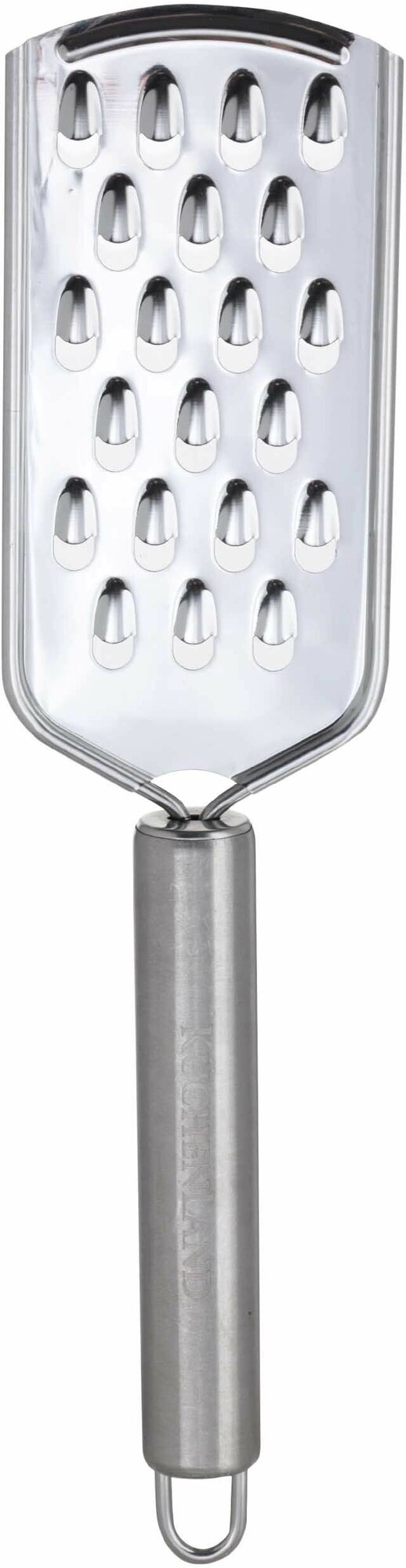 Терка, размер 24 см, крупная, с ручкой, сталь, Spiro, Kuchenland